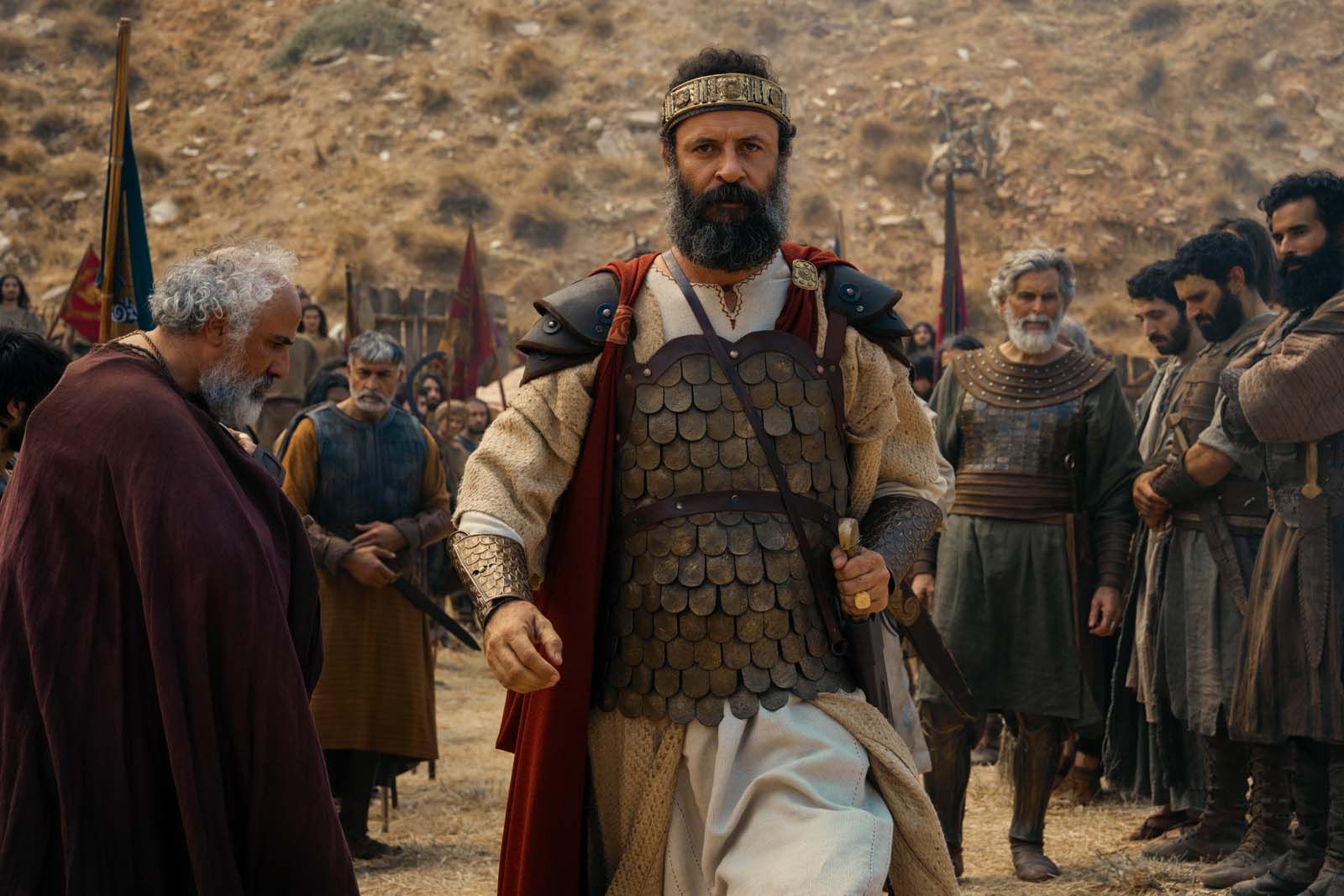 Photo de Oded Fehr - House of David : Photo Ali Suliman, Stewart ...