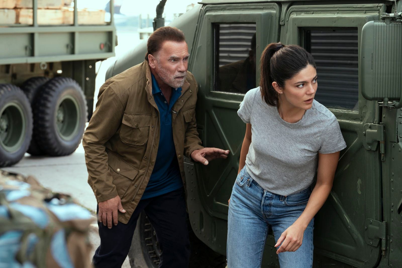 Fubar : Fubar : Photo Monica Barbaro, Arnold Schwarzenegger - 4 sur 24 - AlloCiné