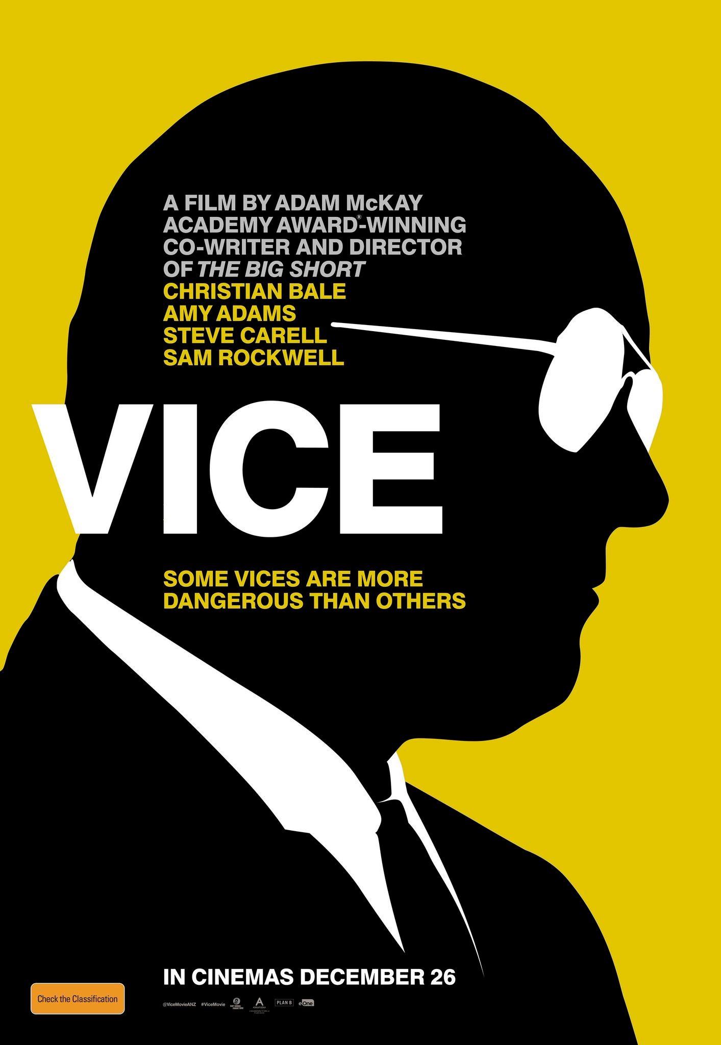 Affiche du film Vice - Photo 1 sur 33 - AlloCiné