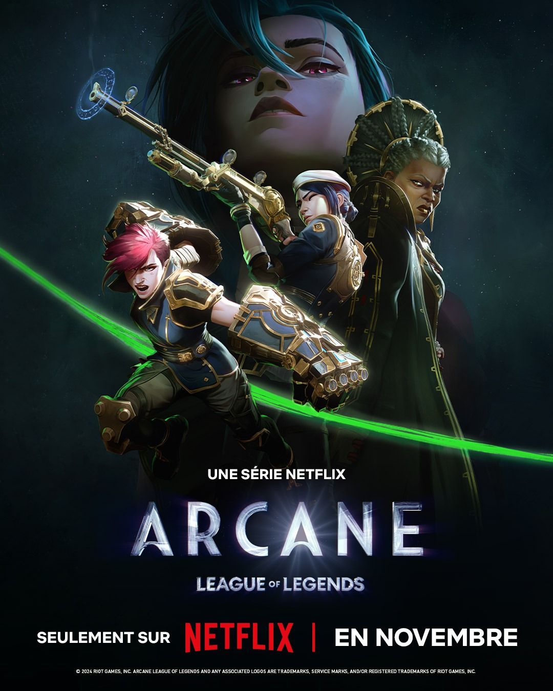 Poster Arcane saison 2 - Affiche 2 sur 84 - AlloCiné