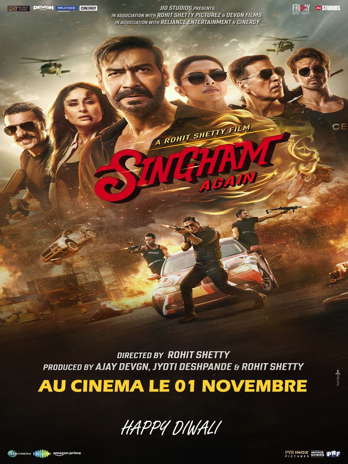 Singham Again - Film 2024 - AlloCiné