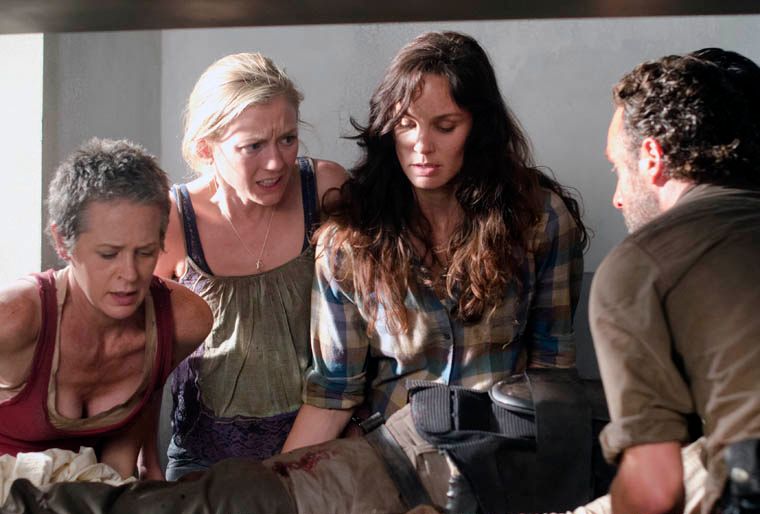 The Walking Dead : The Walking Dead : Photo Sarah Wayne Callies, Emily ...
