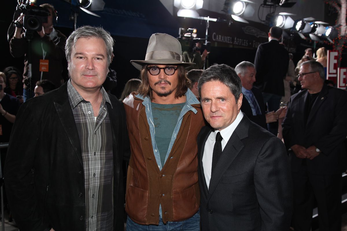 Photo de Johnny Depp - Rango : Photo Gore Verbinski, Johnny Depp ...