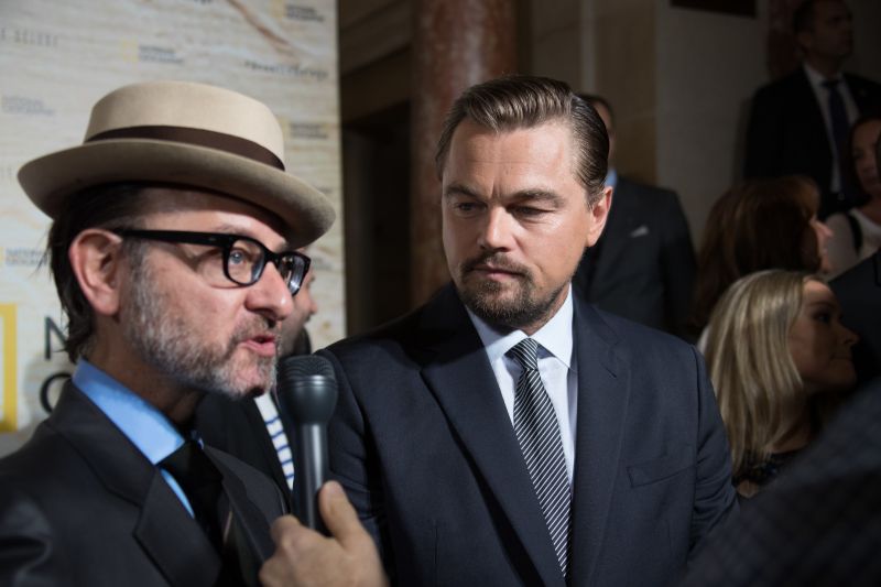 Leonardo DiCaprio était à Paris pour présenter Avant le déluge en avant ...