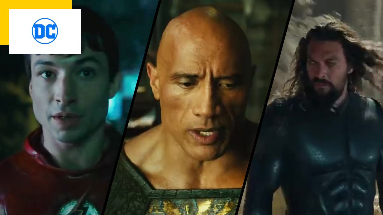 DC dévoile des images de Dwayne Johnson en Black Adam, Aquaman 2 et The ...