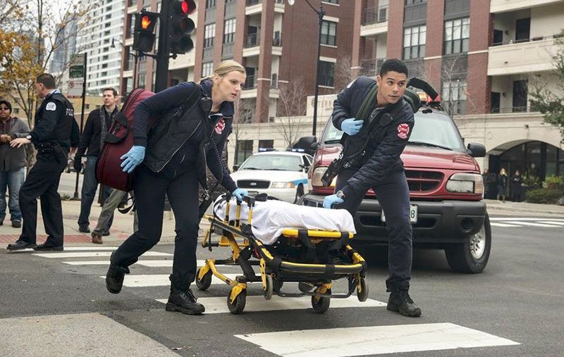 Chicago Fire Chicago Fire Photo Charlie Barnett Kara Killmer 794