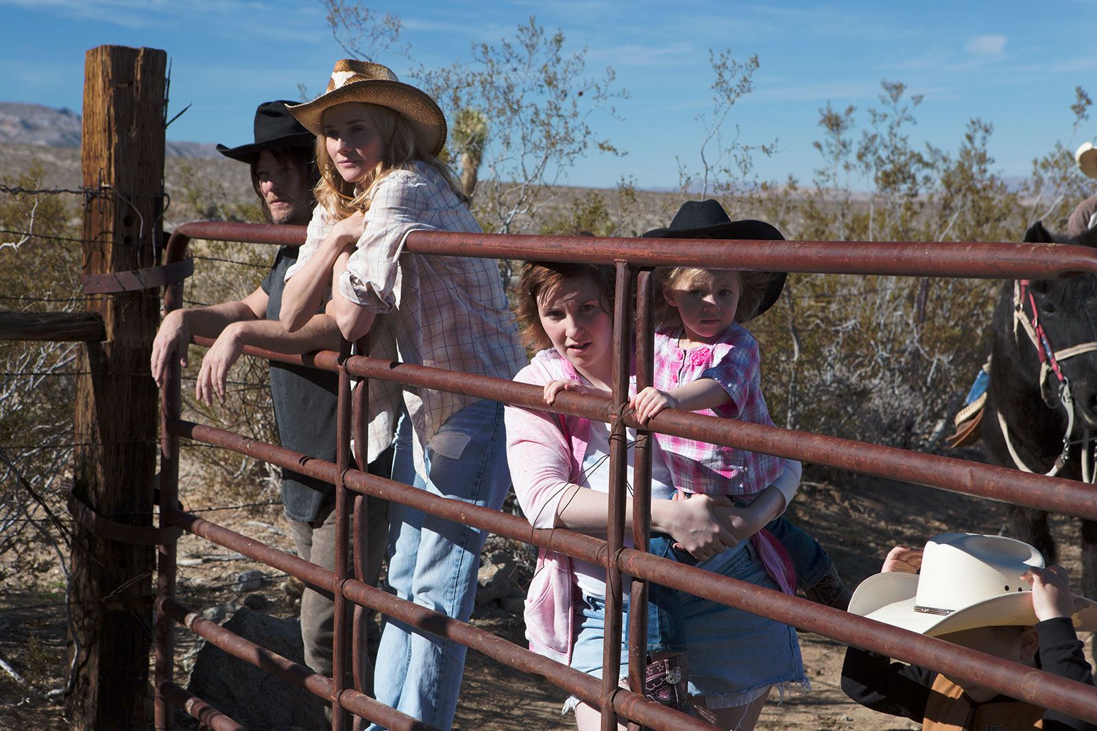 Photo de Norman Reedus - Sky : Photo Norman Reedus, Lena Dunham, Diane ...