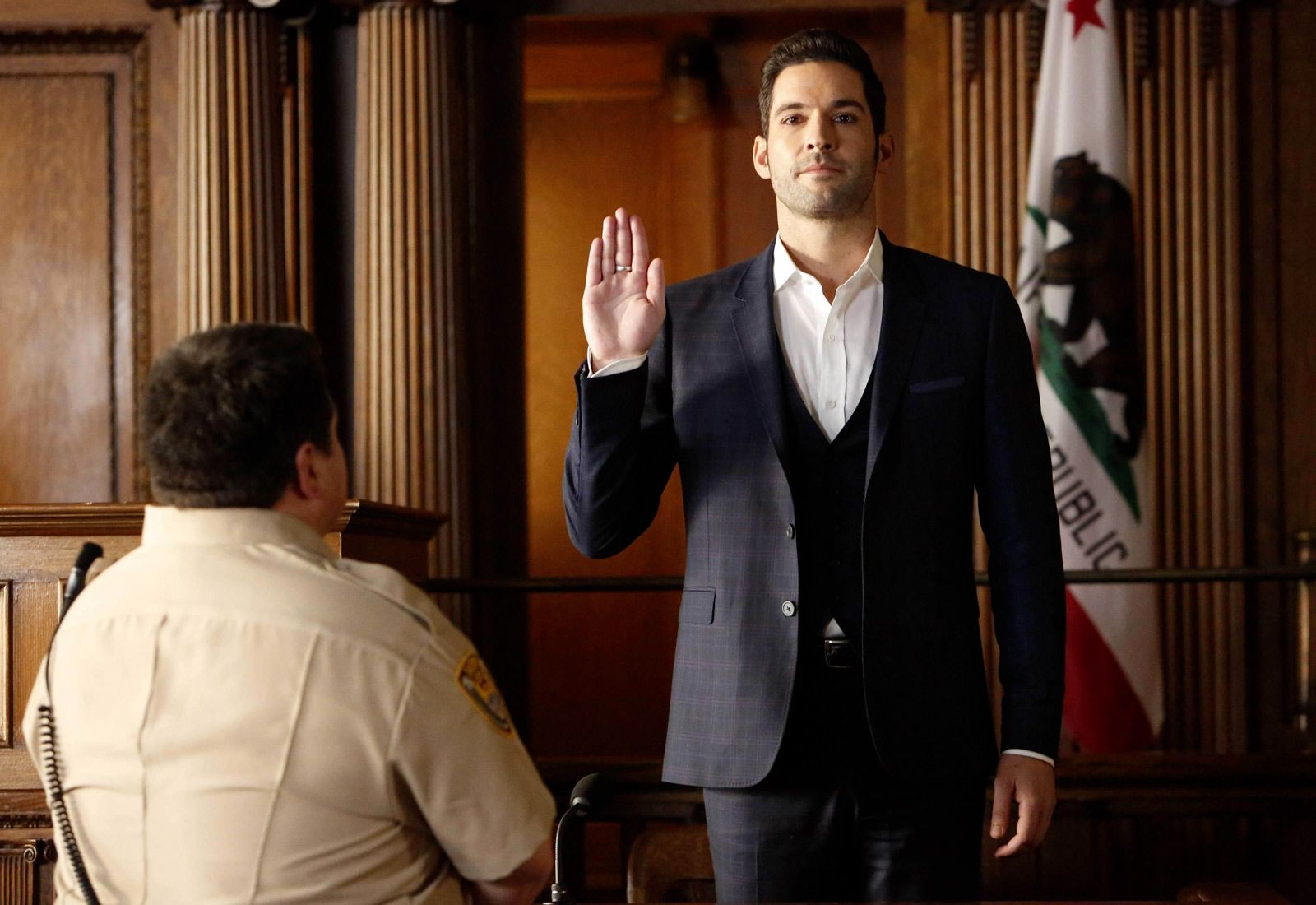 Lucifer : Lucifer : Photo Tom Ellis - 289 sur 456 - AlloCiné