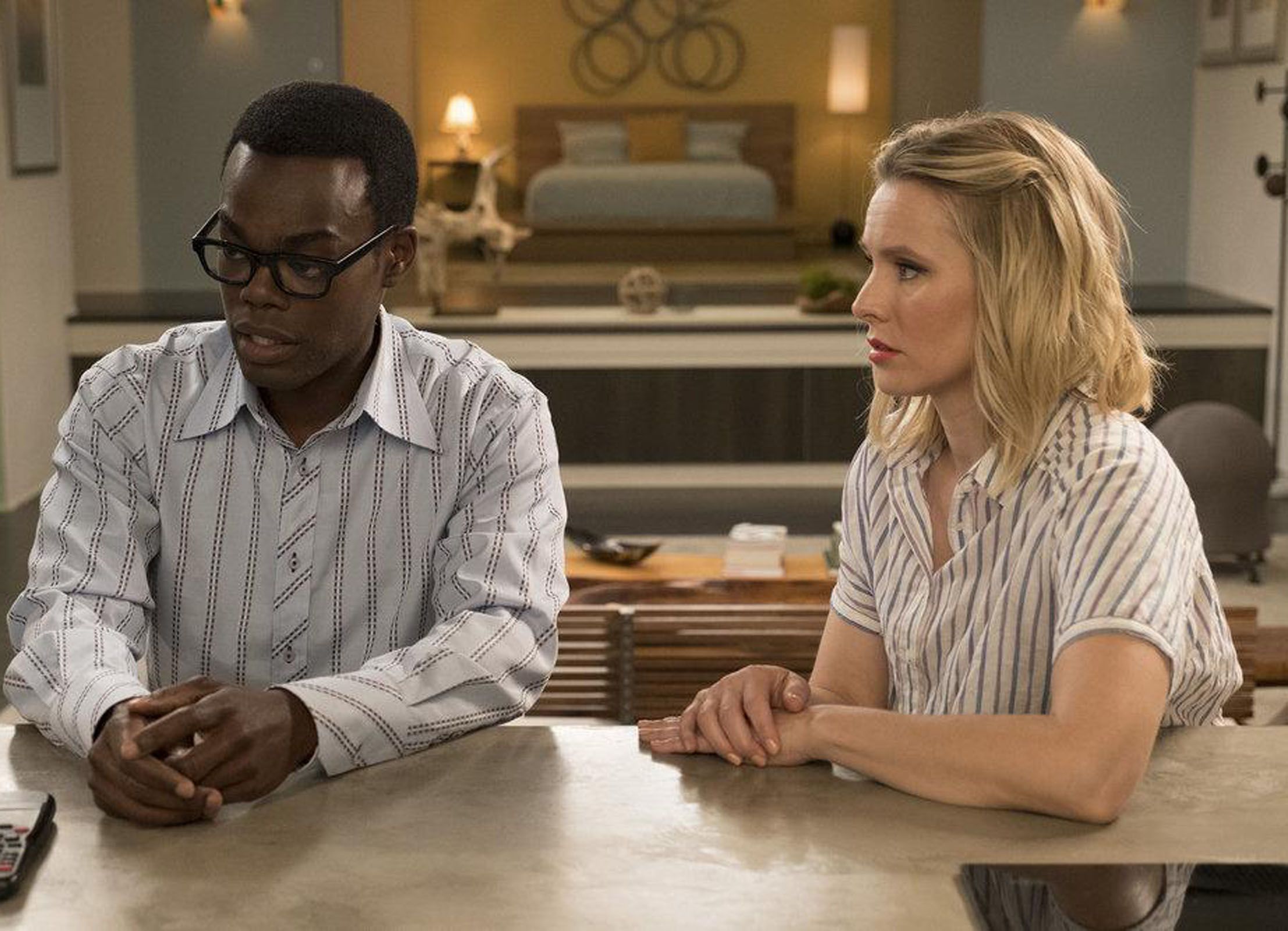 Photo de William Jackson Harper - The Good Place : Photo Kristen Bell ...
