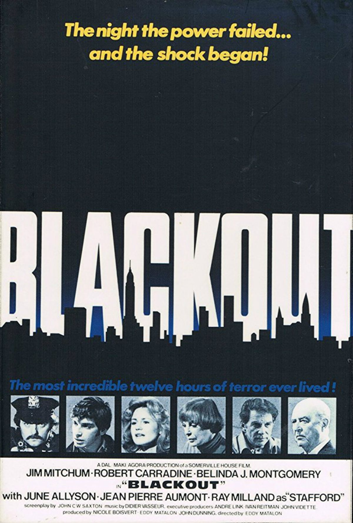 Affiche du film Black-Out à New York - Photo 1 sur 2 - AlloCiné