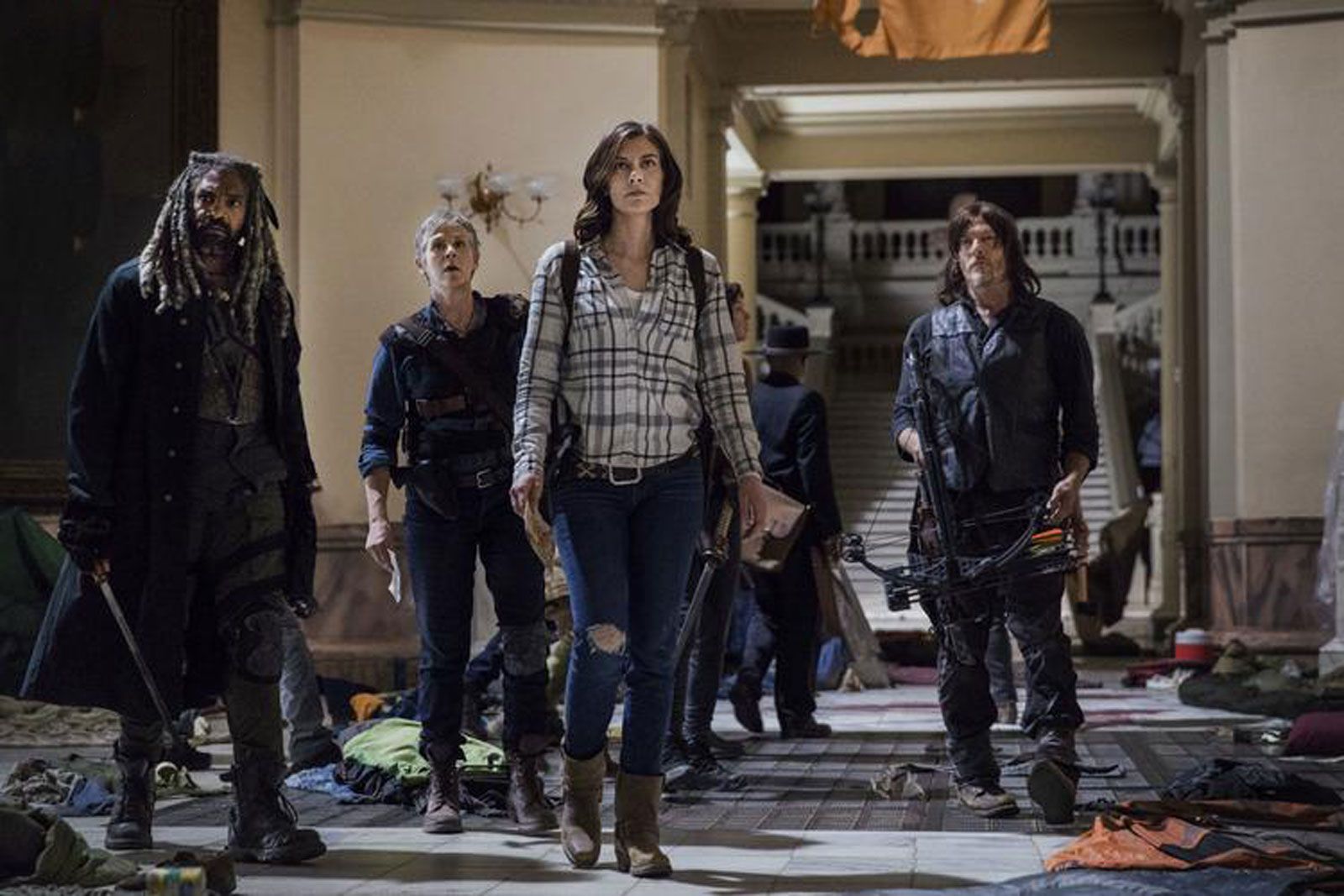 The Walking Dead : The Walking Dead : Photo Khary Payton, Lauren Cohan ...