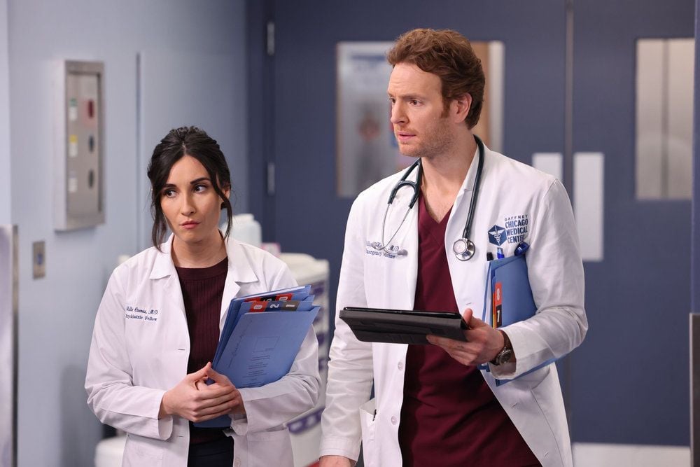 Chicago Med : Chicago Med : Photo Nick Gehlfuss, Lilah Richcreek ...