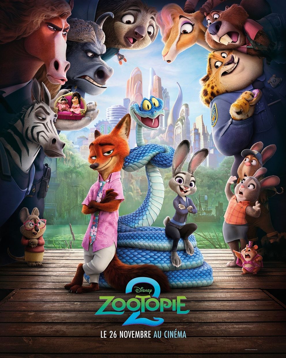 Zootopie 2 (2025) au Cinéma L'Alcazar - Asnières-sur-seine