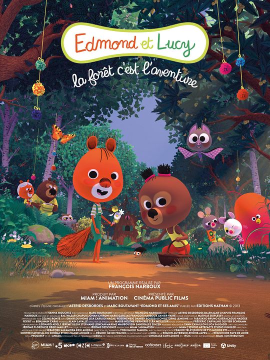 Affiche du film Edmond et Lucy - La Forêt, c'est l'aventure - Photo 1 ...