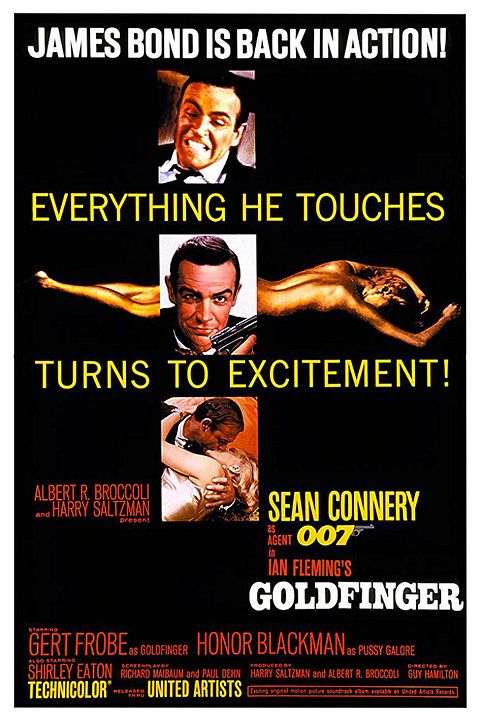 Affiche du film Goldfinger - Photo 3 sur 24 - AlloCiné