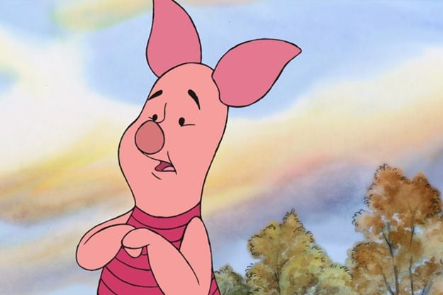 20 personnages animés trop mignons !: Porcinet dans "Winnie l'ourson ...