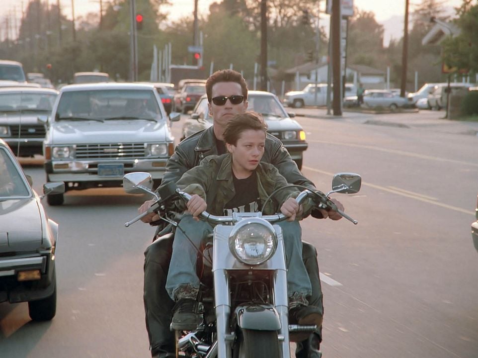 Edward Furlong Terminator 2 Motorcycle