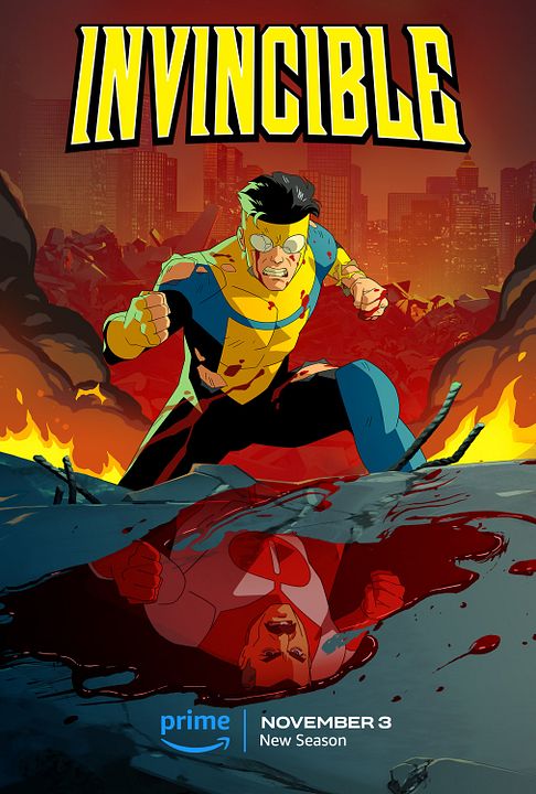 Poster Invincible saison 2 - Affiche 54 sur 82 - AlloCiné